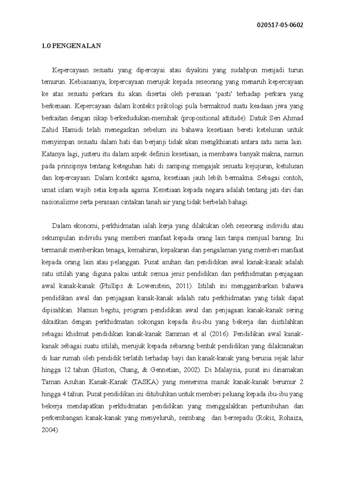 Pengenalan kk pa - nothing - 020517-05- 1 PENGENALAN Kepercayaan ...