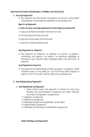 Intervention PLAN IN Filipino - Republic of the Philippines Department ...