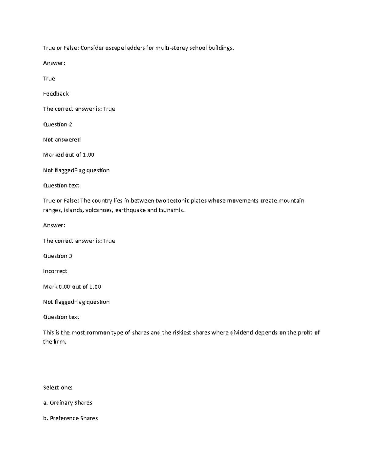 Principle - Jded - True or False: Consider escape ladders for multi ...