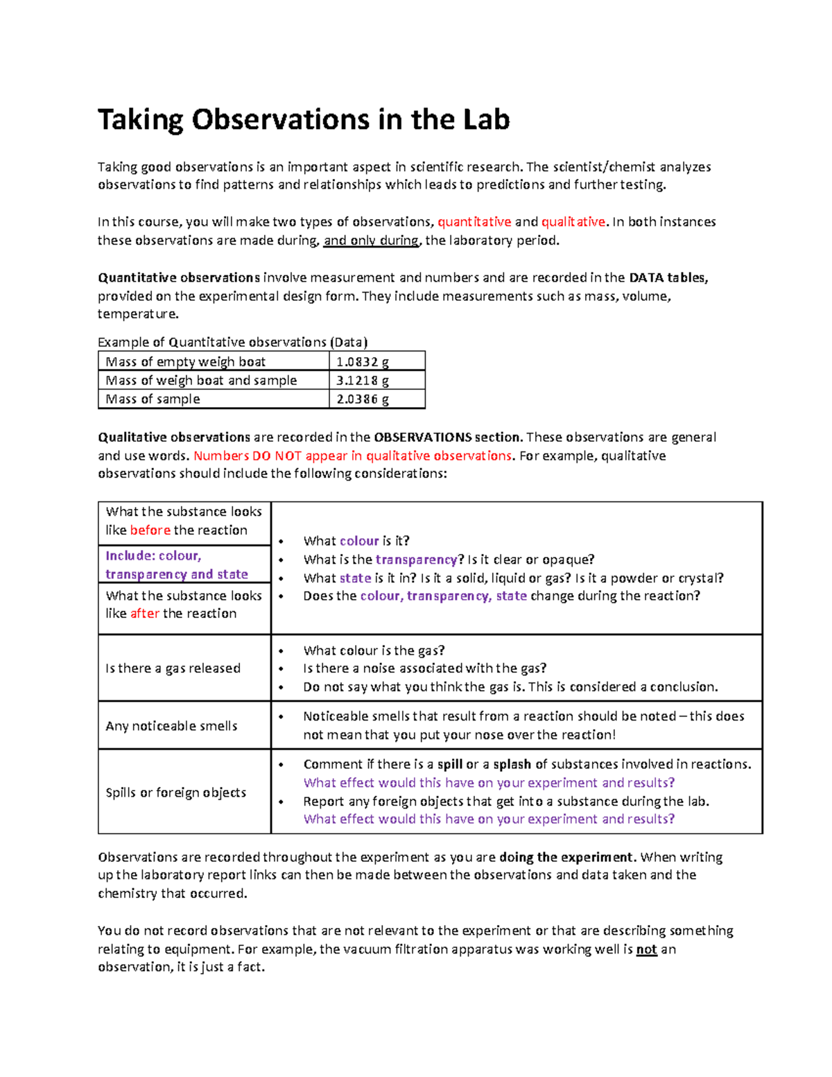 Taking Observations in the Lab 2022W - Taking Observations in the Lab ...
