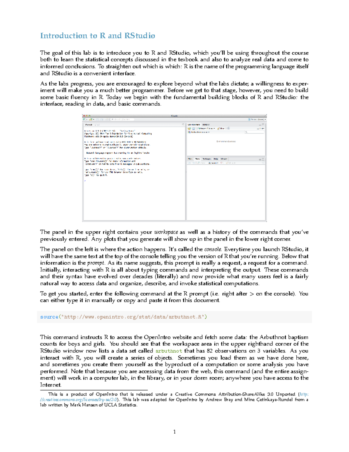 Intro R 2 - cuaderno de r studio parte 2 - Introduction to R and ...