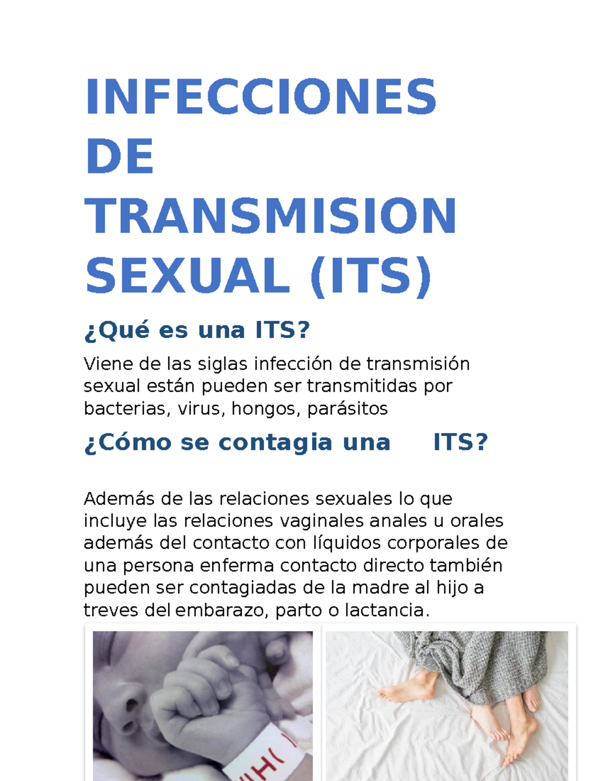 Qué Es Una Enfermedad De Transmisión Sexual Infecciones De