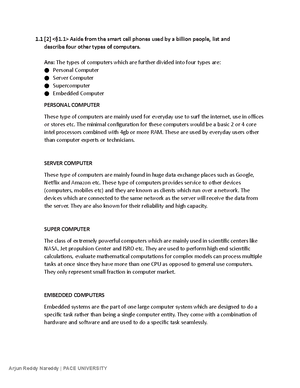[Solved] In this exercise we will look at the different ways capacity - Computer Systems And ...