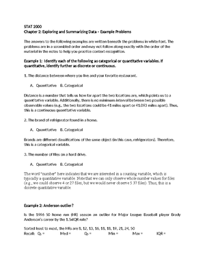 Chapter 9 Examples - updated - Chapter 9: Hypothesis Testing – Example ...