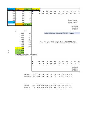 [Solved] A correlation coefficient between average temperature and ice - Sophia - Intro to ...