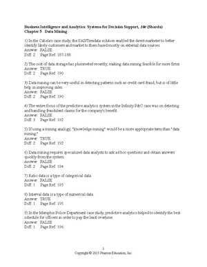 Business Intelligence and Analytics: Systems for Decision Support, 10e ...