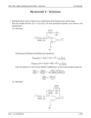 Experiment-1 - Lab Manual - Experiment No. 01 SYSTEM MODELING AND ...