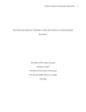 Reading reflection part 2 - Reading Reflection 2 on W. Edwards Deming’s ...
