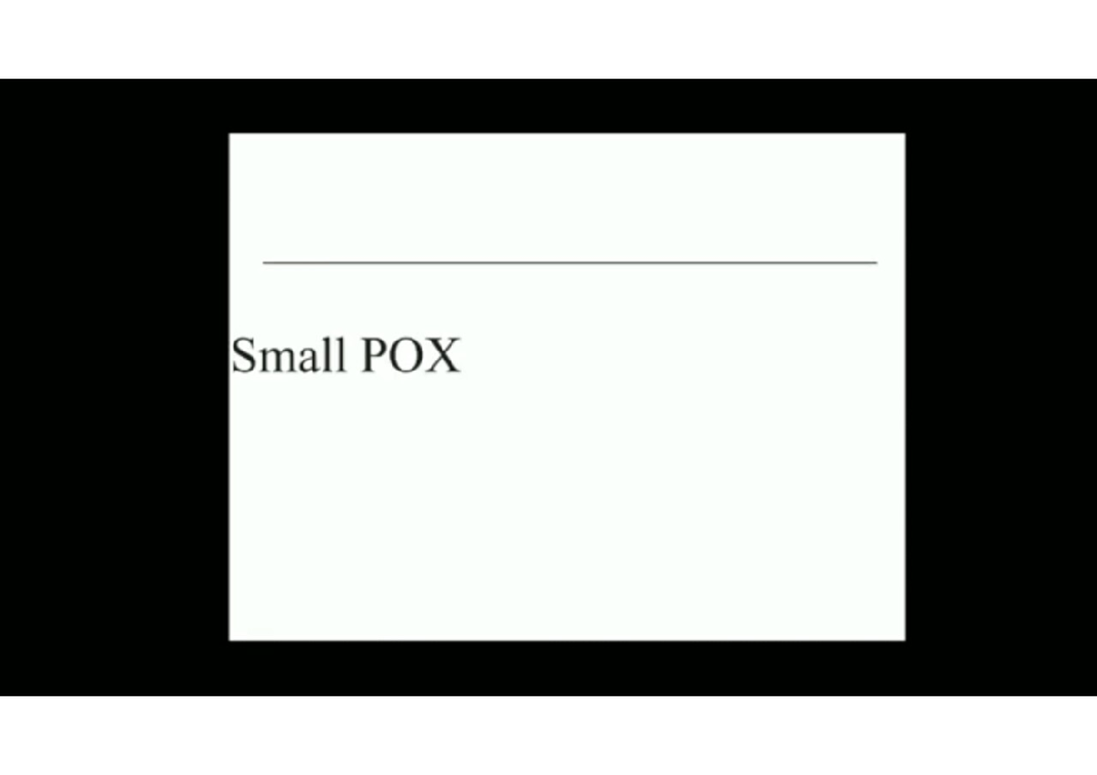 Small Pox Causative Organism Incubation Period Communicable Period Nursing Yenepoya