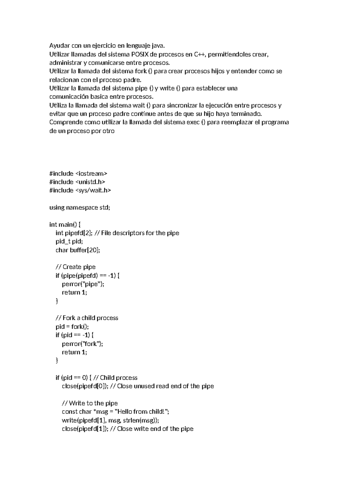 trabajo de investigacion de programacion ejecucion de ejerccion en java - Ayudar con un ...