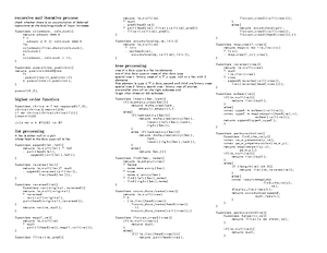 CS2040s midterm cheat sheet - time complexity rules of Big O notation T (n) + S(n) = O(f (n) + g ...
