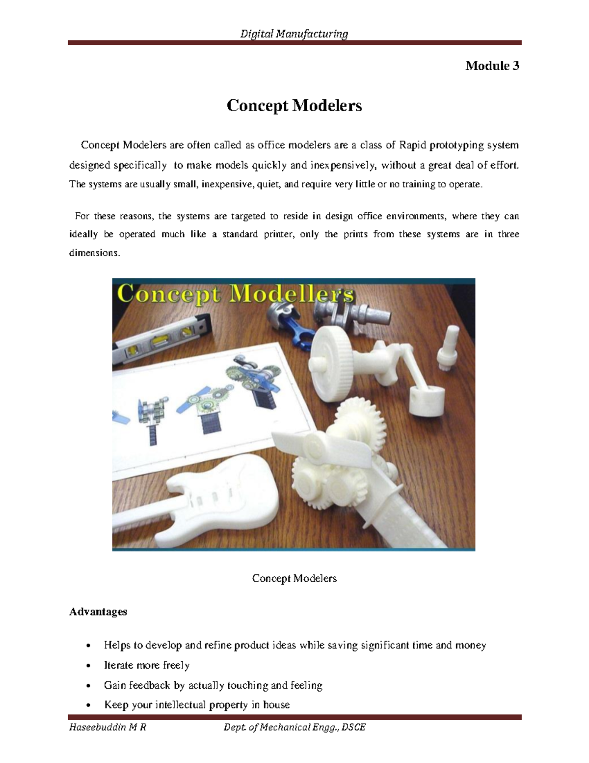 Module 3 - zsgdgsdgs - Module 3 Concept Modelers Concept Modelers are ...