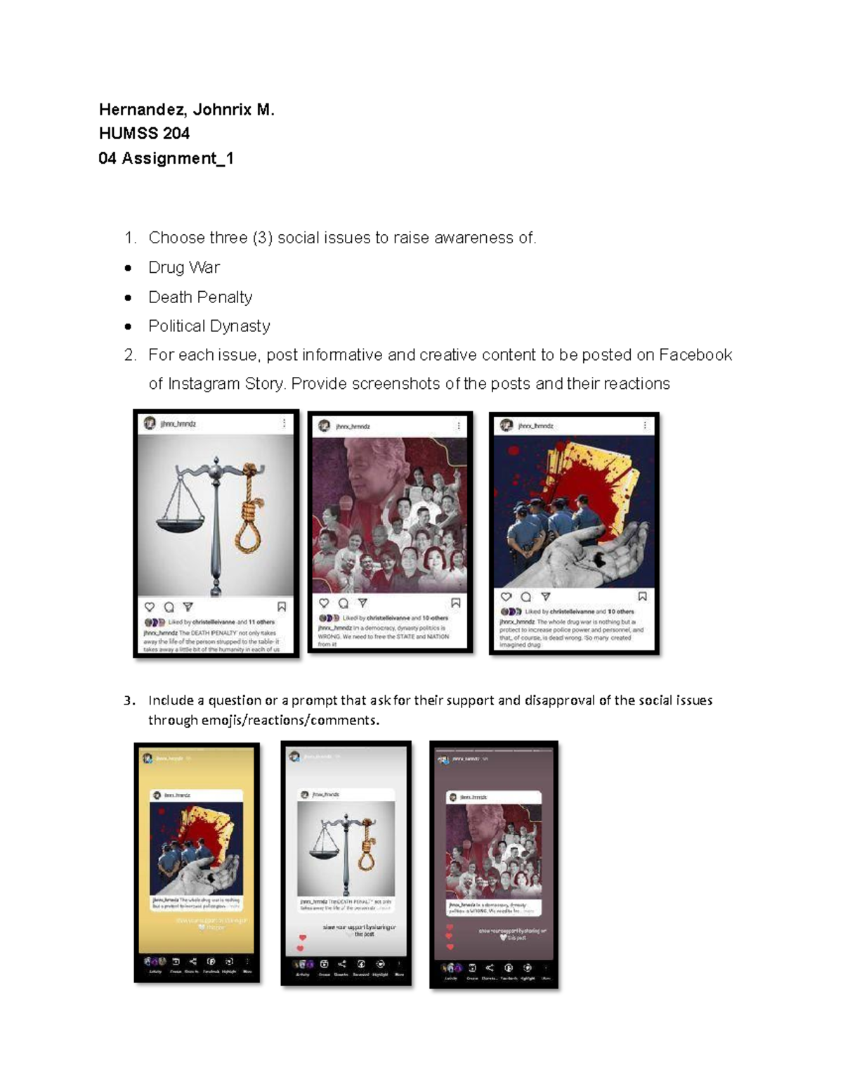 04 Assignment - ... - Bacomm - Hernandez, Johnrix M. HUMSS 204 04 ...