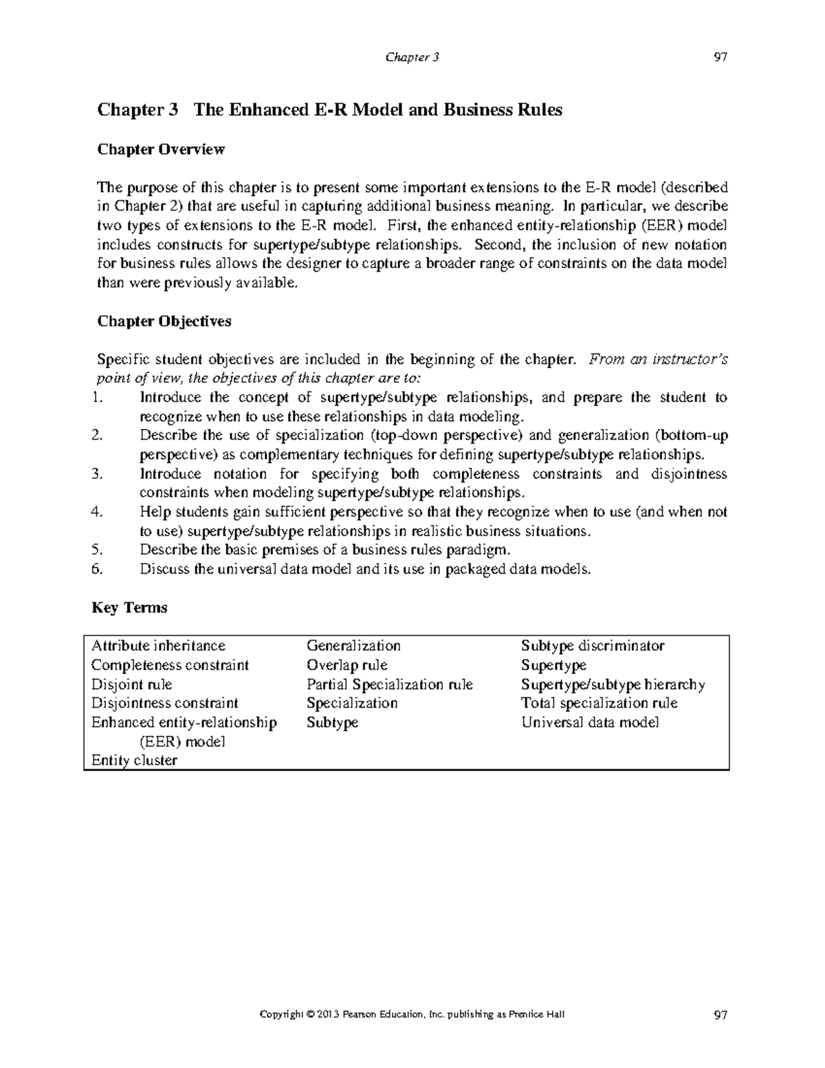 Chapter-3 outline - Tutorial work - Chapter 3 97 Chapter 3 The Enhanced ...