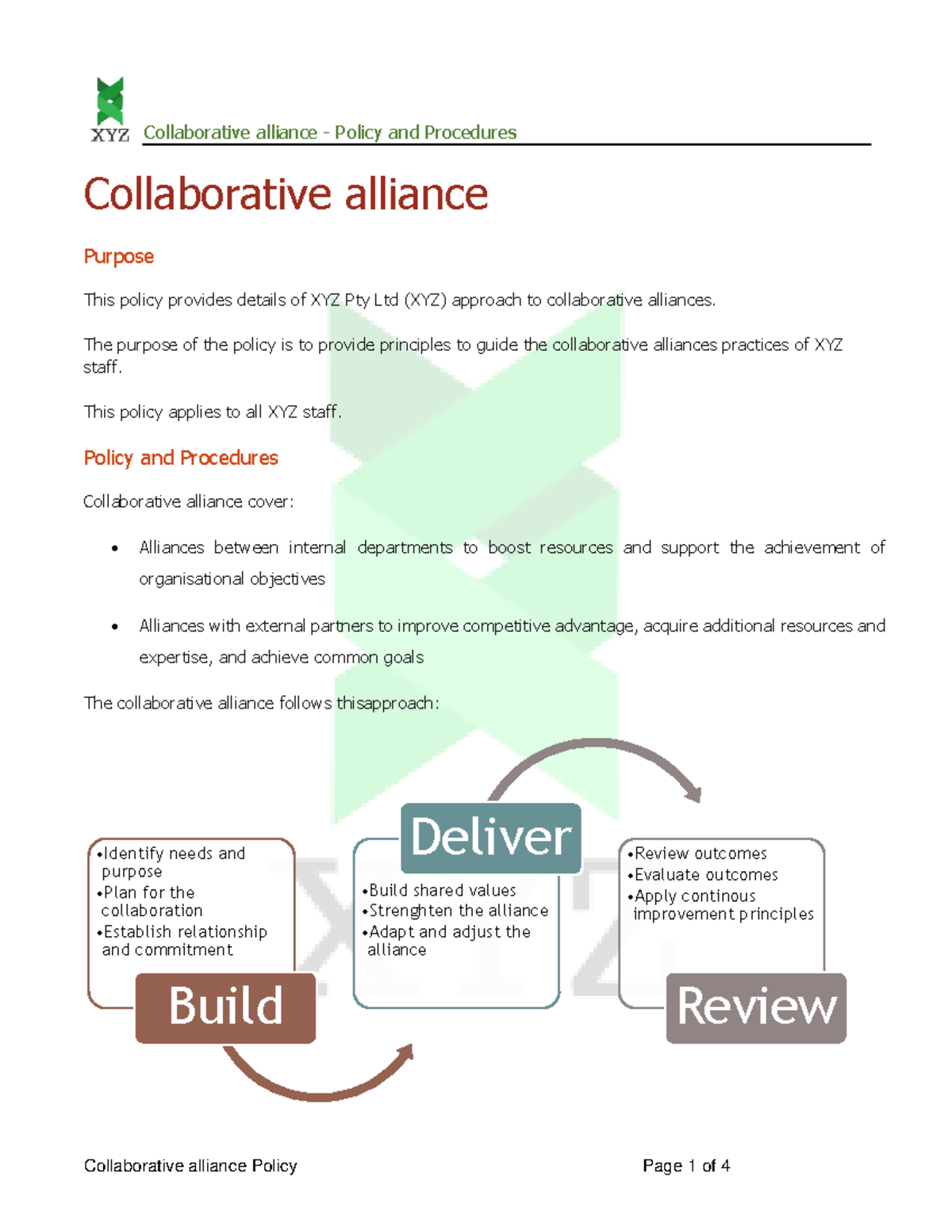 Collaborative alliance Policy - Collaborative alliance Purpose This ...