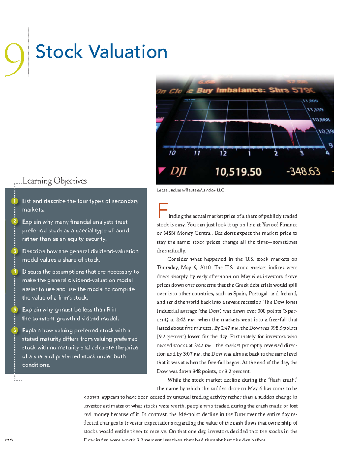 3 Stock Valuation - Stock Valuation List and describe the four types of ...