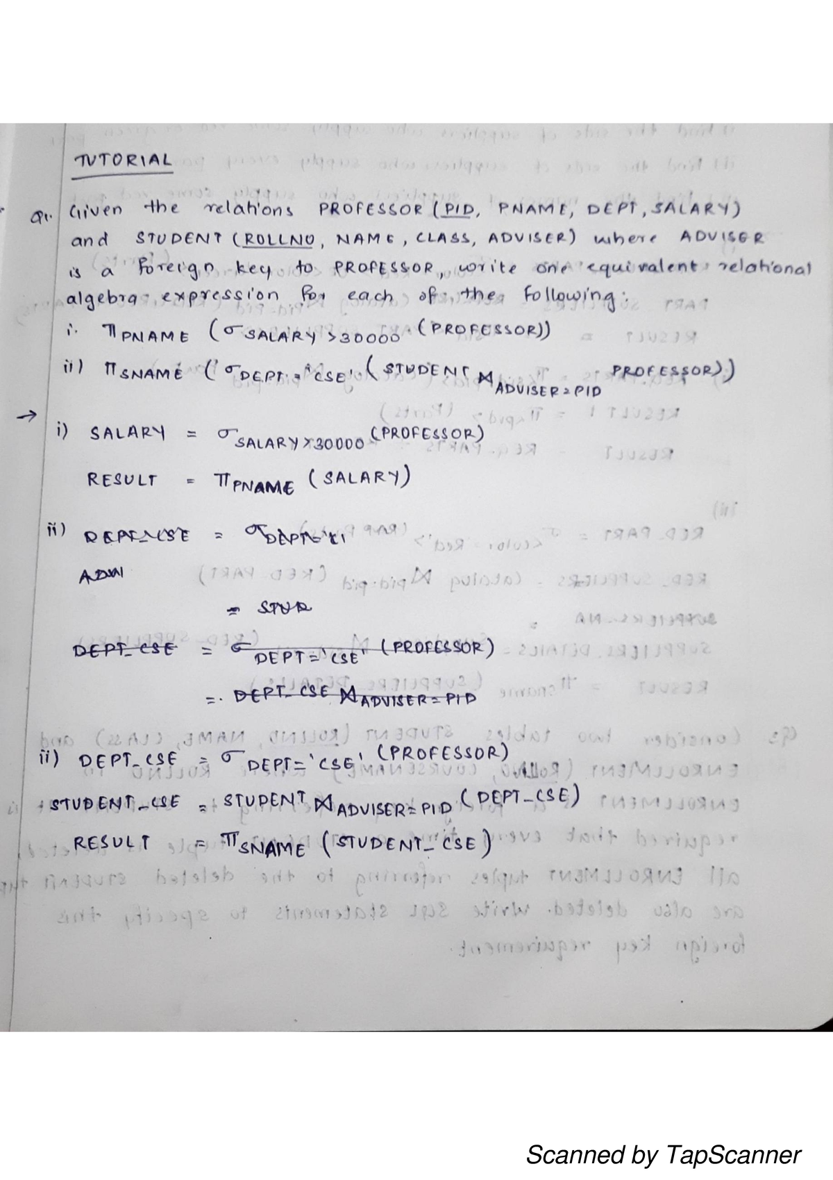 Tutorial-3-schema - Short notes - Bachelor in Computer Application ...