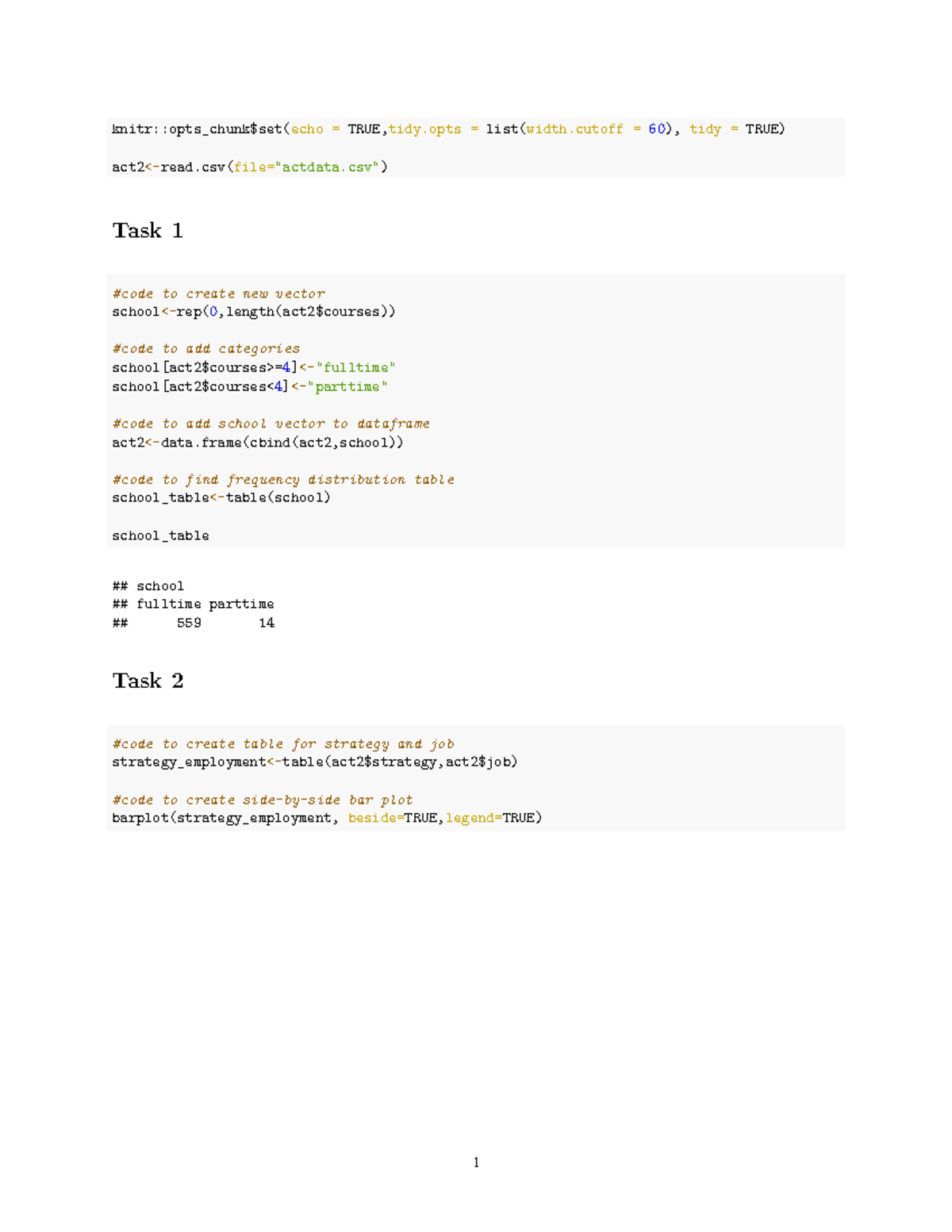 R practice 2 review lecture 3 - knitr::opts_chunk$set(echo = TRUE,tidy =list(width = 60 ),tidy ...