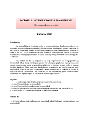 Konseptong- Papel - Assignment - KONSEPTONG PAPEL Rasyunal Ang pandemya ...