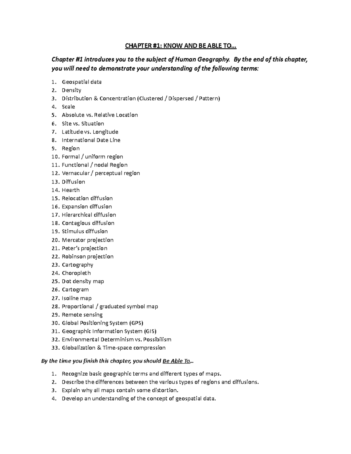 Chapter 1 KBAT - this is a kbat that helps you know the info - CHAPTER ...