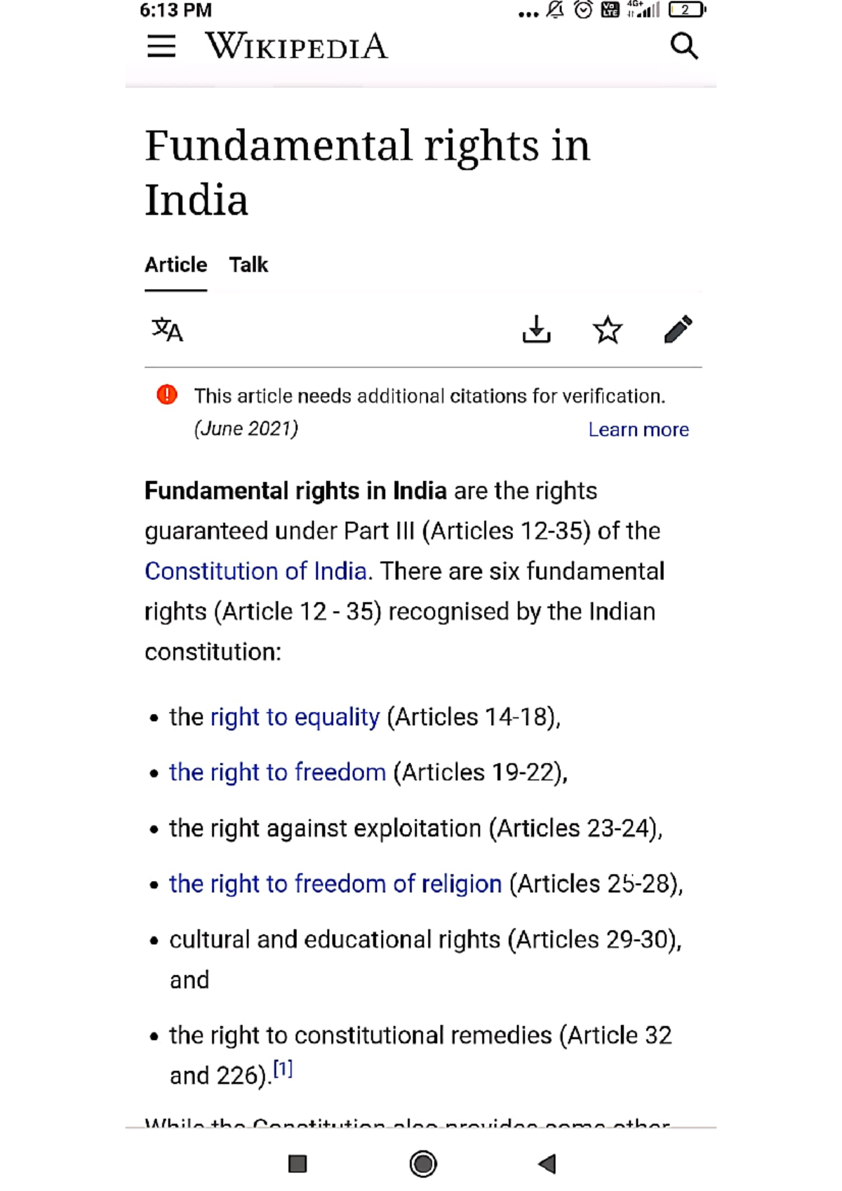 Fundamental rights - Alternative Dispute Resolution - Studocu