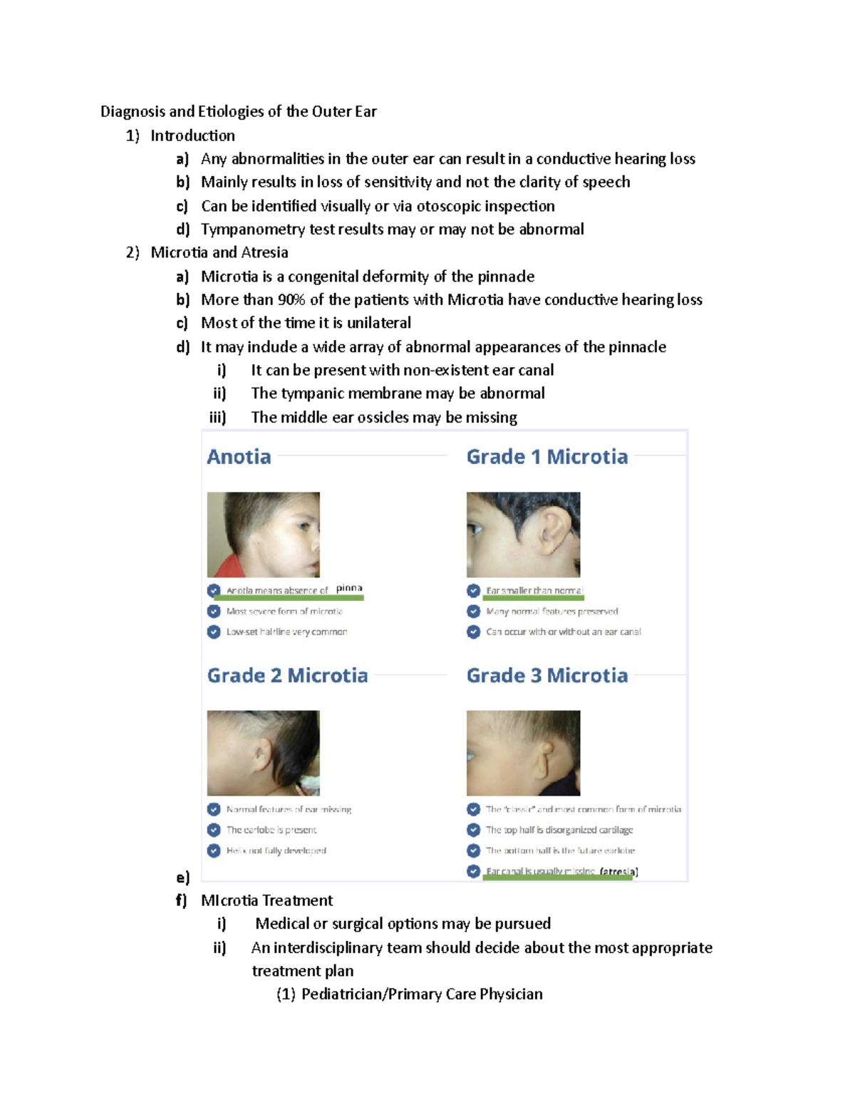 Hearing Loss Etiology and Diagnosis - CSD 444 - MSU - Studocu