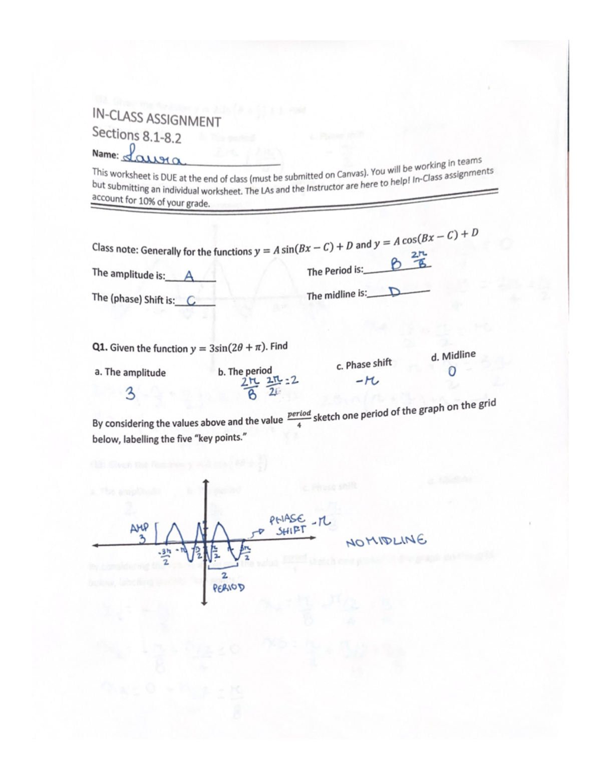 IN- Class Assignment 8 - MAC 1147 - Studocu