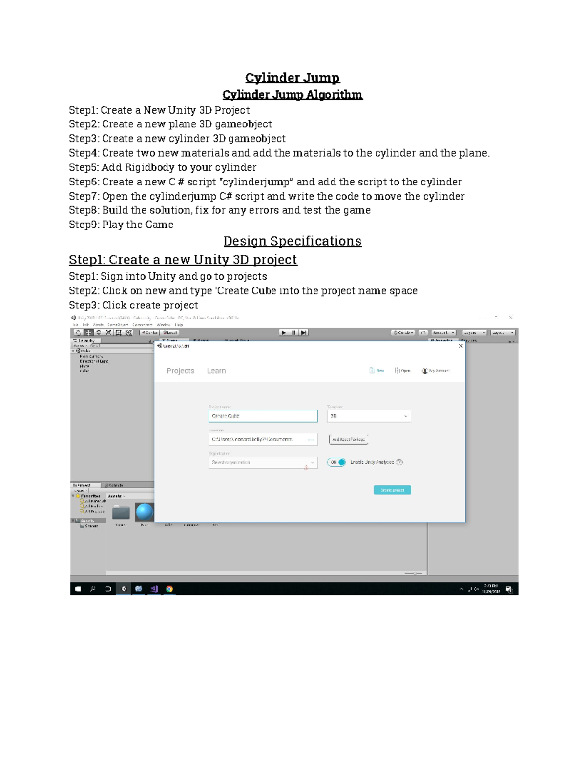 Cylinder Jump - Instructions for Game - Cylinder Jump Cylinder Jump ...