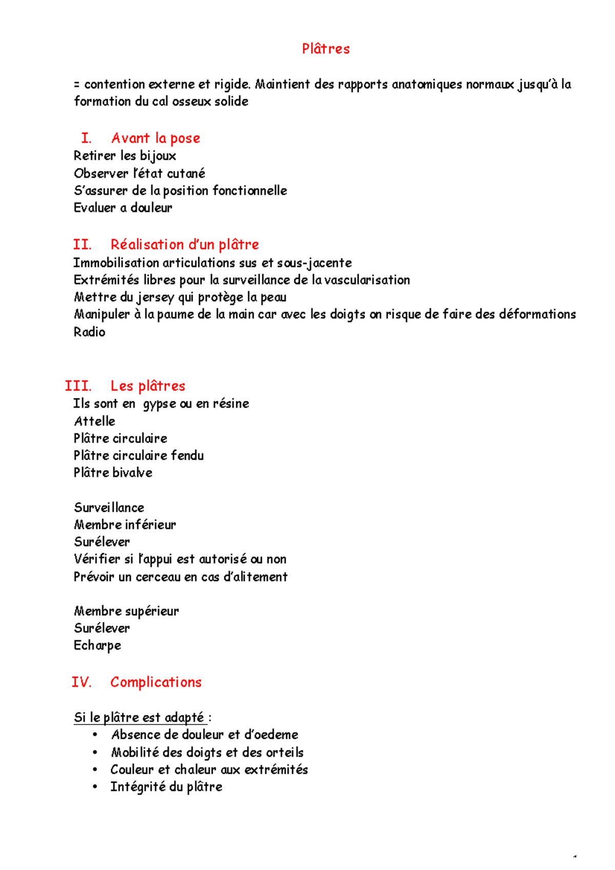 Pla0302tres - Bilogier - 1 Plâtres = contention externe et rigide ...