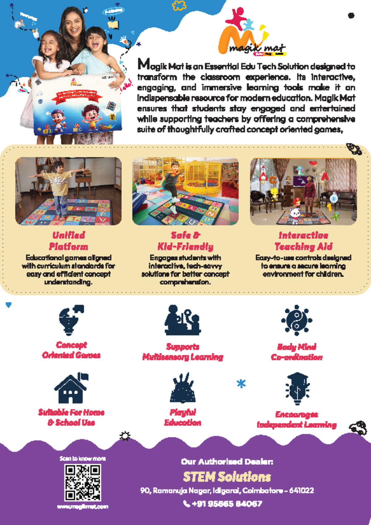 MM&MTT Flyer A5 - STEM Solutions - LERNiNG magik mat Magik Mat is an ...