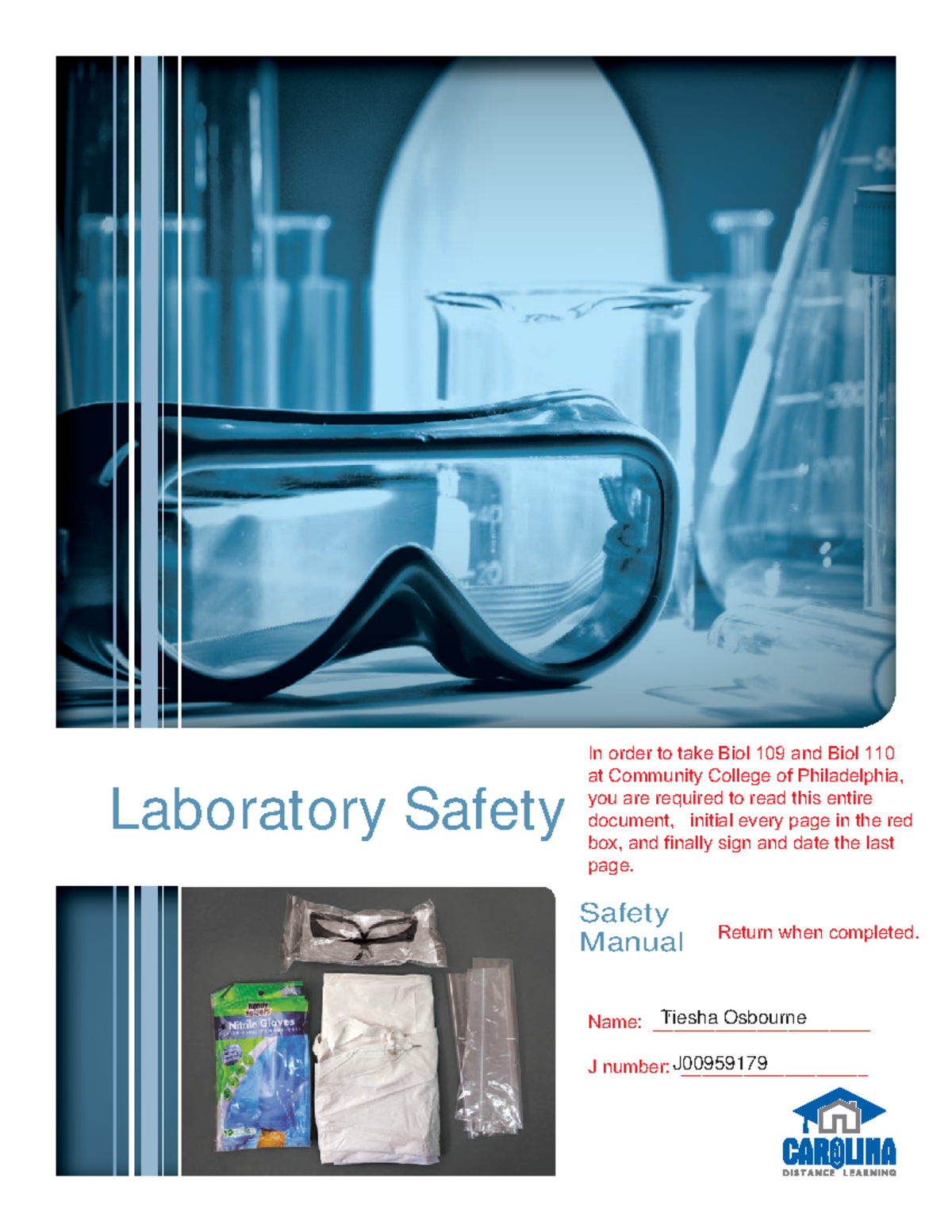 109 and 110 Lab Safety Manual-2 - Laboratory Safety Safety Manual ...