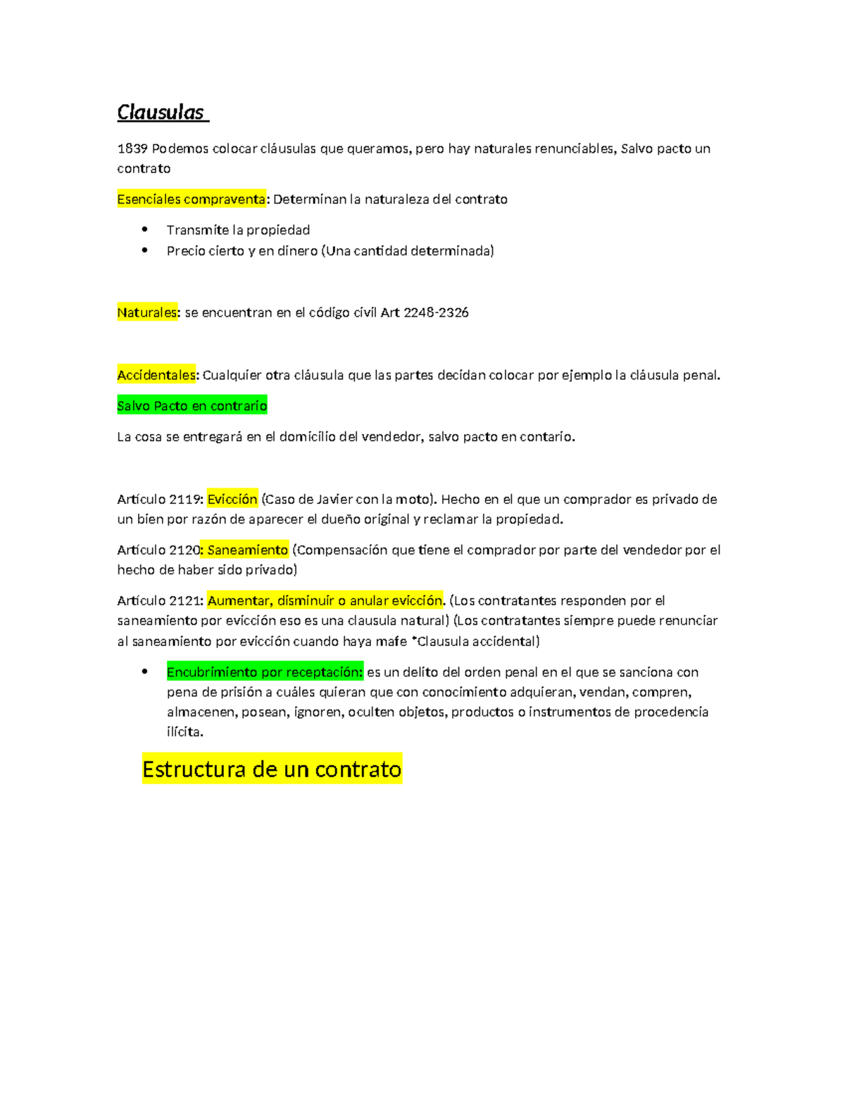 Clausulas - Apuntes para estudiantes que trabajan y puedan ...