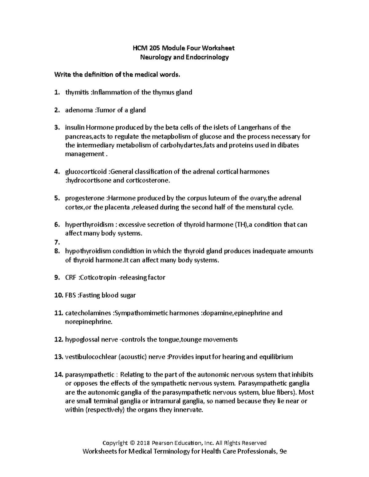 HCM 205 Module Four Worksheet final - HCM 205 Module Four Worksheet ...