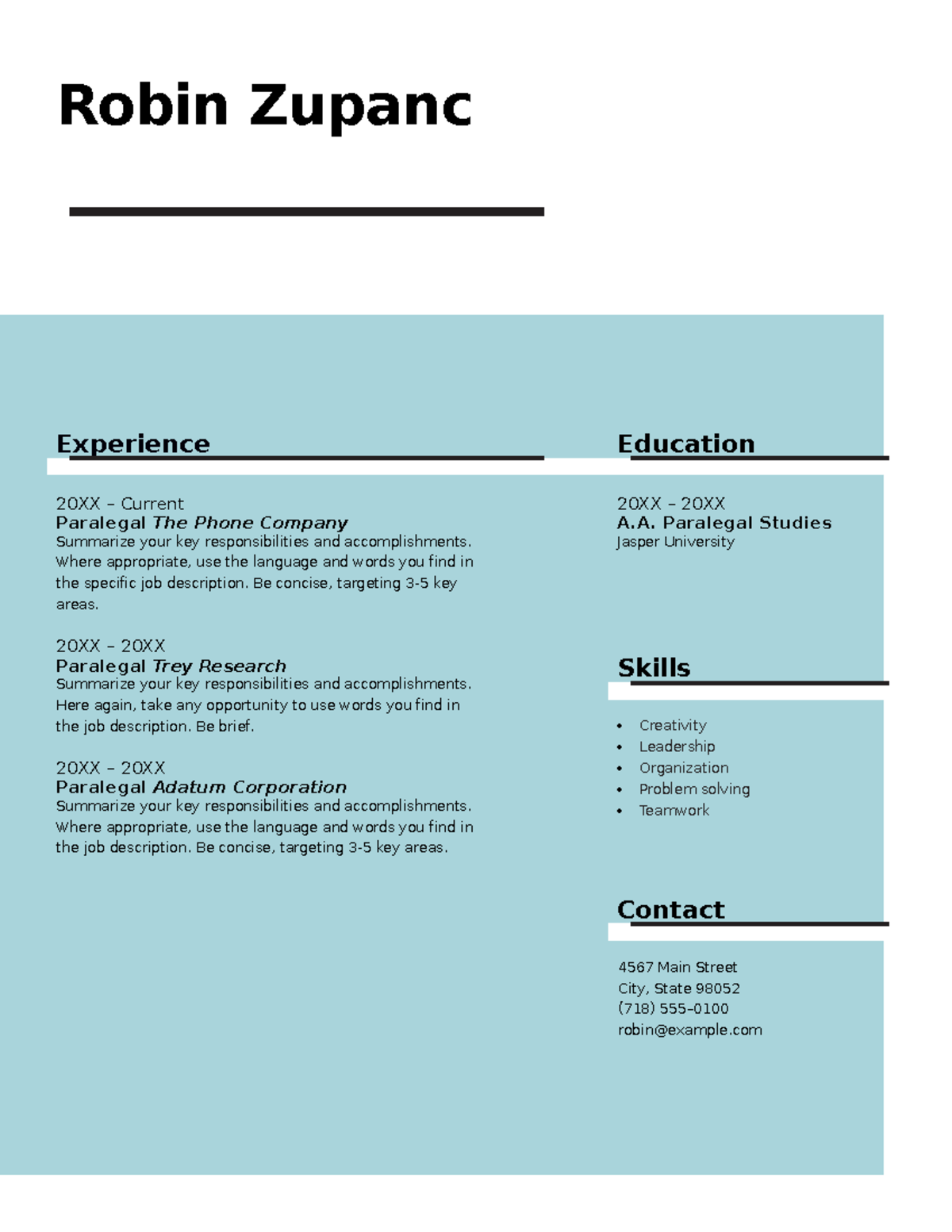 Impact cv - This is a cv template which has been very useful to me ...