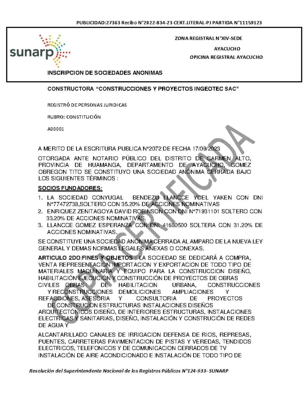 Copia Literal (1) Final - ZONA REGISTRAL N°XIV-SEDE AYACUCHO OFICINA ...