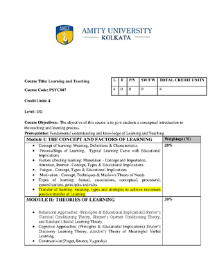 Level OF Aspiration - LEVEL OF ASPIRATION 1. Introduction: a ...