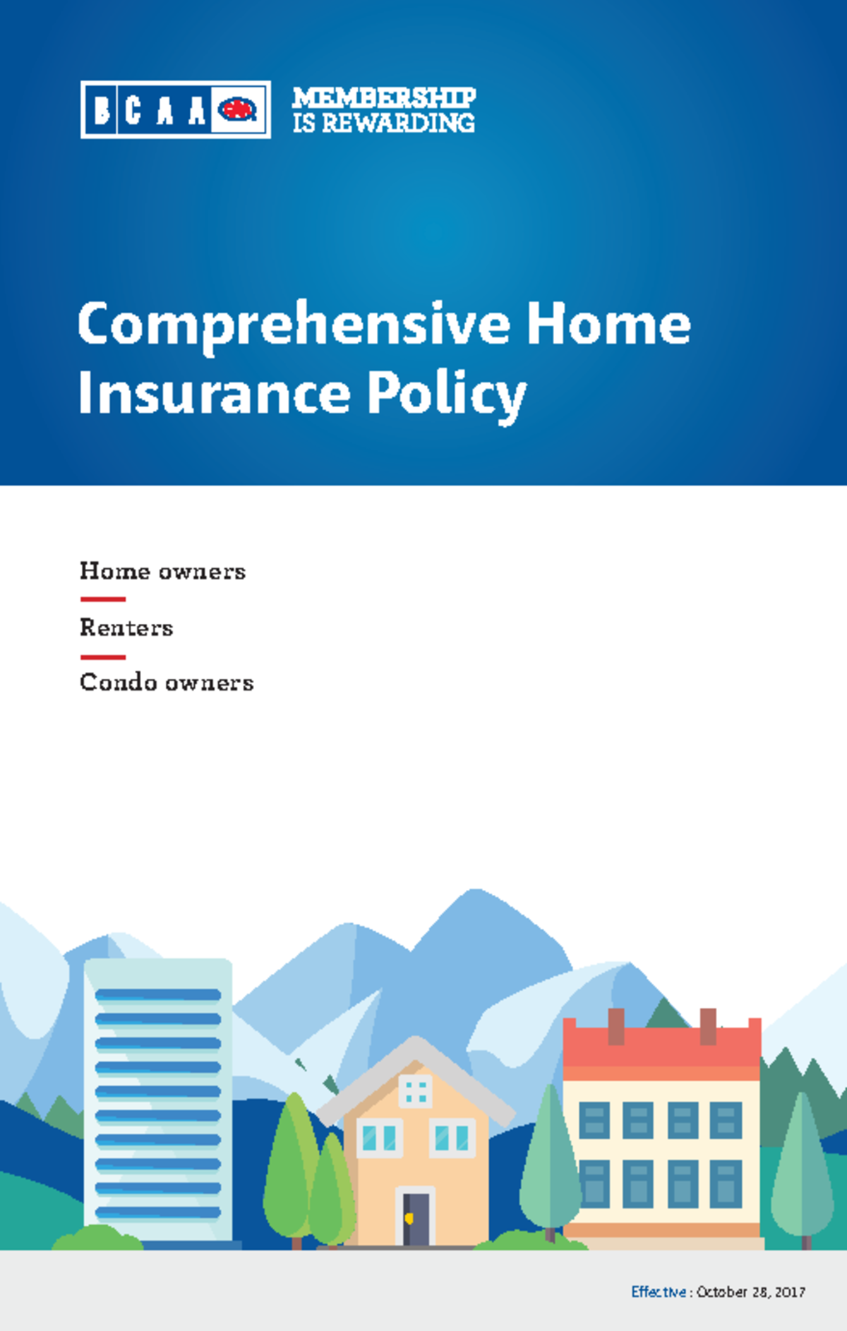 Bcaahome Condo Tenant Comprehensive Oct 2017 - Comprehensive Home ...