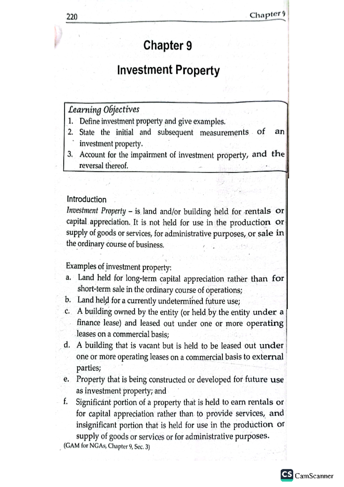 NGO- Chapter-9 - Summary Government Accounting & Accounting for Non ...