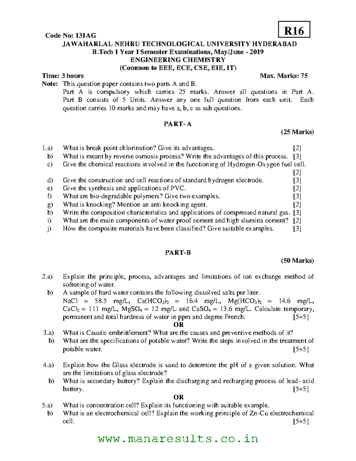 131AG052019 - Useful - Code No: 131AG JAWAHARLAL NEHRU TECHNOLOGICAL ...