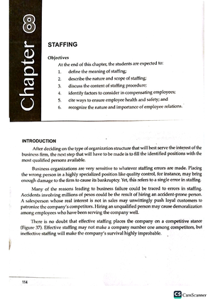 Chapter-7 - ORGANIZATION MANAGEMENT BOOK chapter 7 - Organization ...