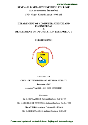 Cns mcq - Cryptography and network security multiple choice questions and answers - All the ...