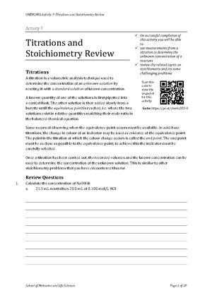 Stawa 12 Chem solns - Worked Solutions The STAWA Worked Solutions have ...