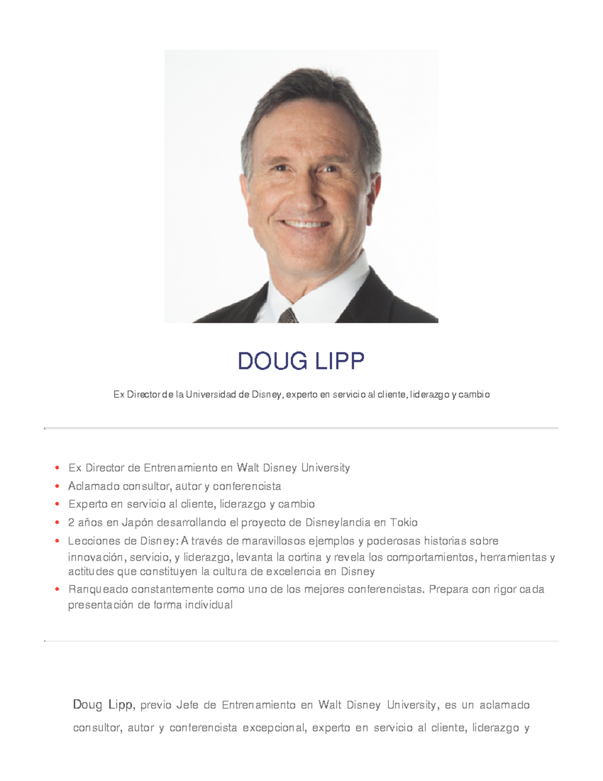 Organizar empresas con los empleados - DOUG LIPP Ex Director de la ...