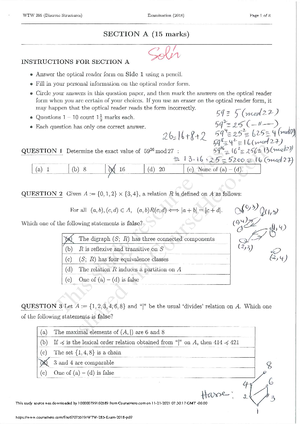 WTW 285 Worksheet 12 - 2022 WTW285 Worksheet 12 - Oct 31 - Nov 04 GROUP ...