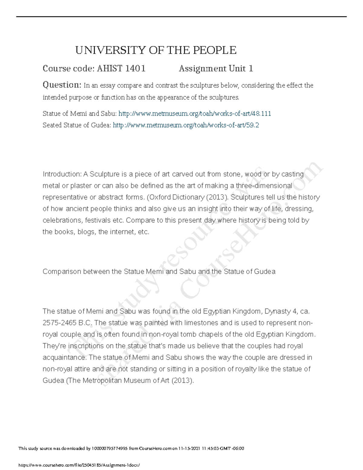 Unit 1 docx - How has the Classical tradition (the art of Greece and ...