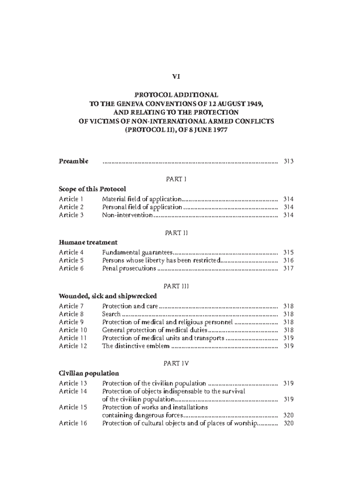 Additional protocol 2 - s.ffgggghhh - VI PROTOCOL ADDITIONAL TO THE ...