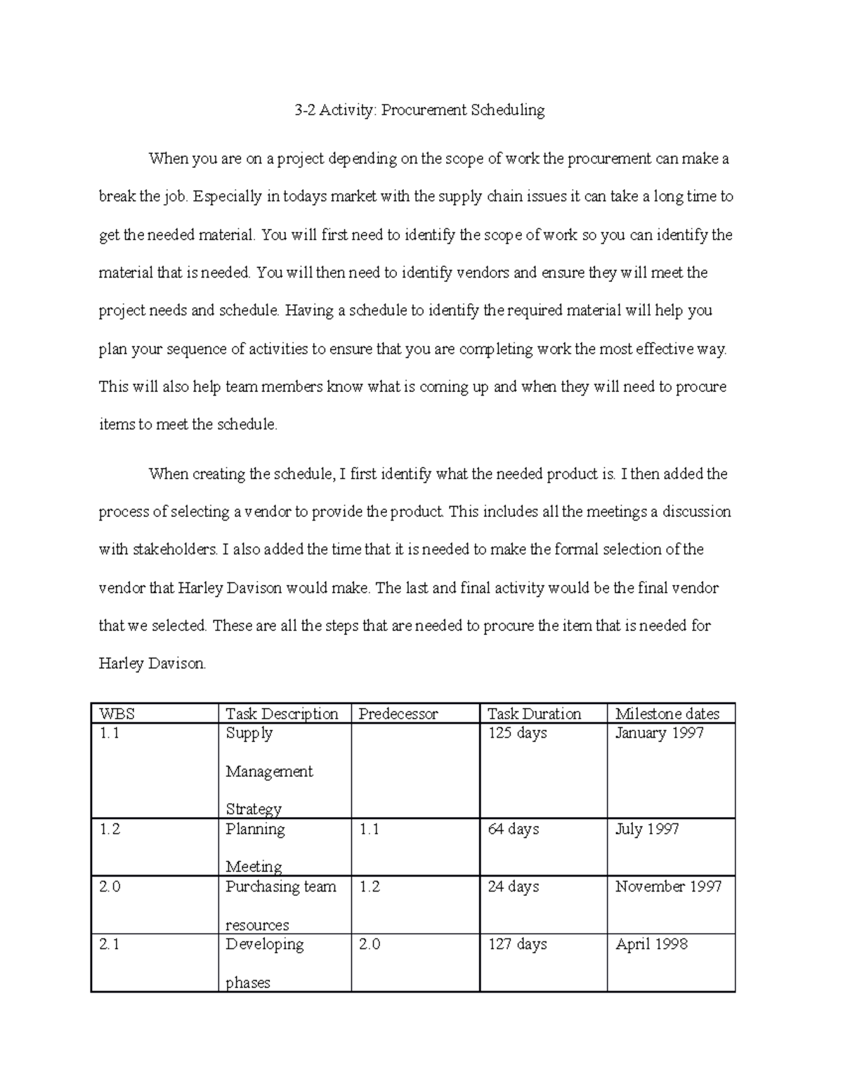 QSO-349- Activity 3-2 - This will help give you an idea of what is needed to complete the - Studocu