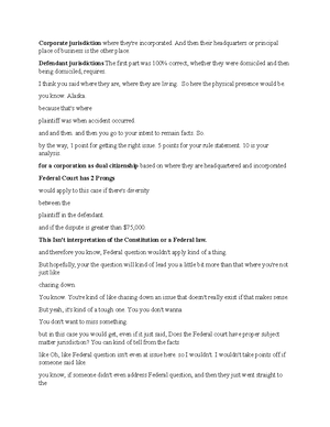 Sample CIV PRO EXAM - practice exam for jurisdiction - SAMPLE CIV PRO ...