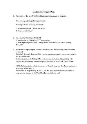 Solutions to exercises Notes Week1 and new exercises 2014 15 ...