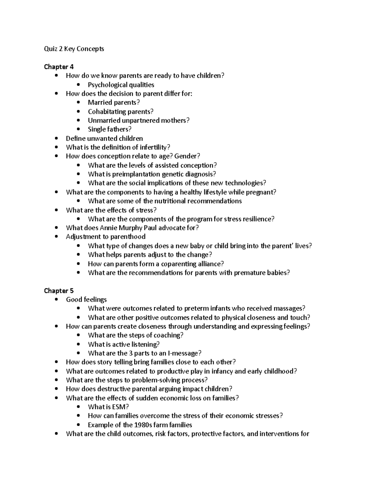 Quiz 2 Key Concepts Study Guides for FAS301 - Quiz 2 Key Concepts ...